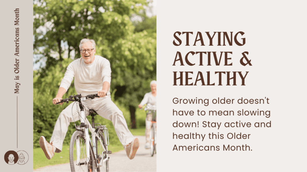 Staying Active & Healthy - OakCrest Capital